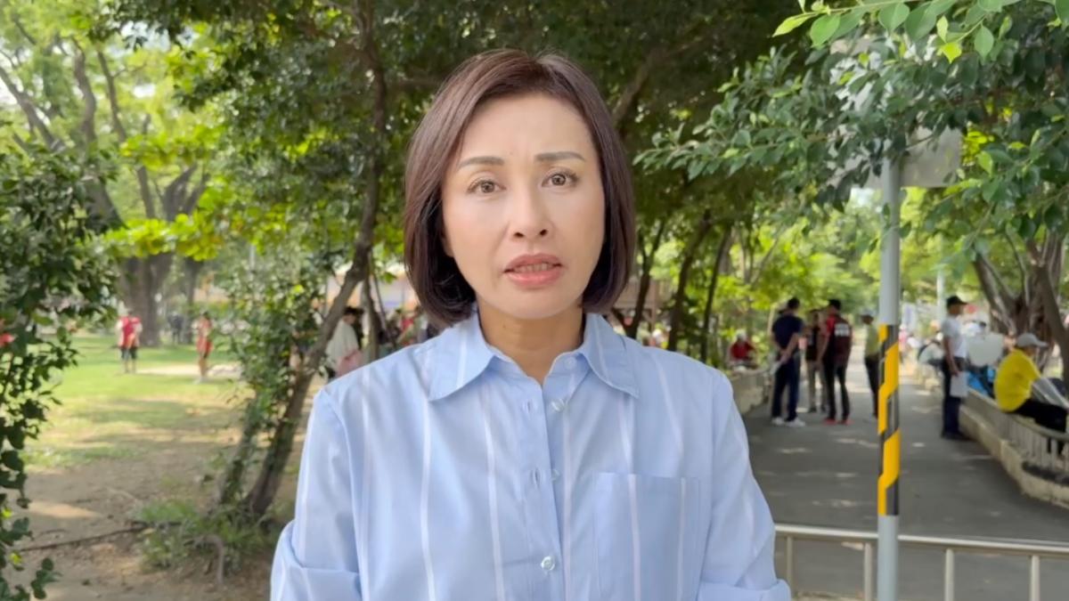 民調落後柯志恩 邱議瑩喊「不會被影響」：有自己節奏│TVBS新聞網