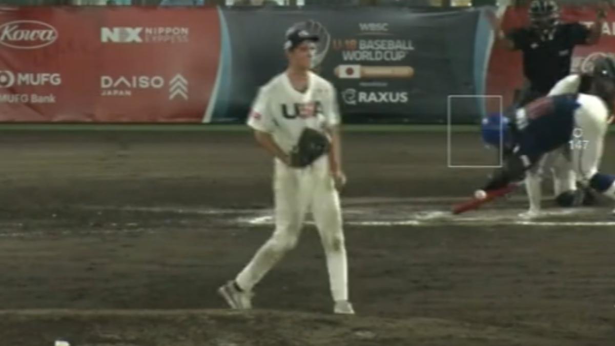 U18首敗 中華隊＂吞13K＂ 0:4遭美國完封│TVBS新聞網