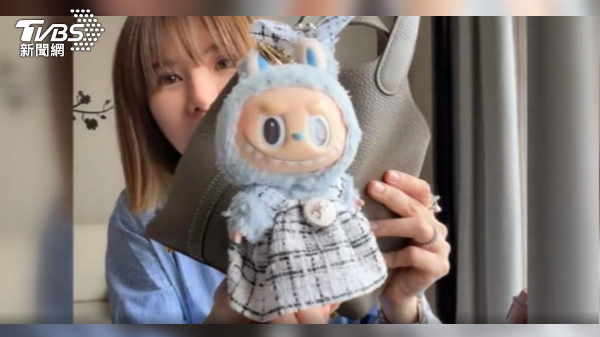 陸瘋幫LABUBU換裝 精品訂製服近2500元│TVBS新聞網