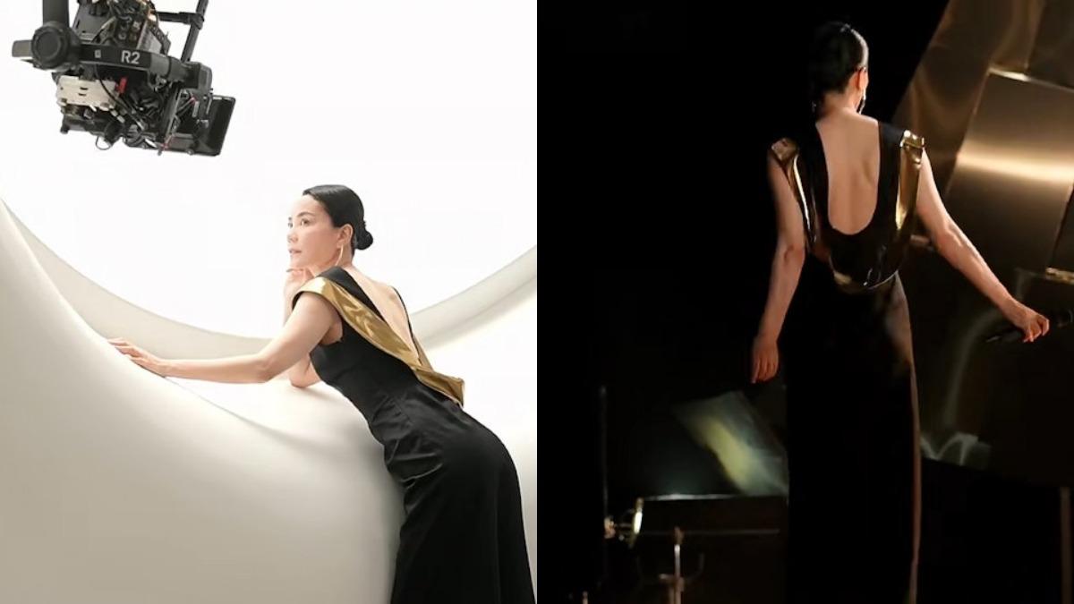 王菲新廣告花絮流出！「大露美背」罕性感出鏡 網1原因狂吐槽│TVBS新聞網