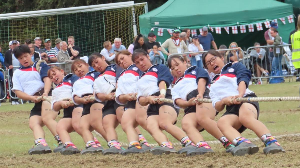 英國拔河世錦賽台灣單日3金入袋 女子540公斤4連霸│TVBS新聞網