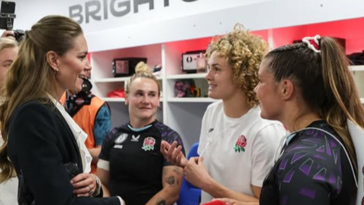 放棄金髮？凱特王妃現身球場換回棕髮 穿6萬黑西裝悼念她│TVBS新聞網