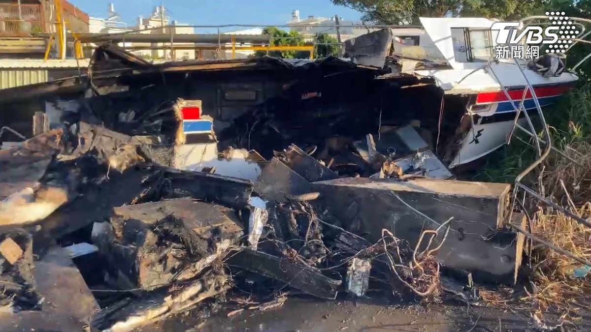 飯店業者出售「800萬遊艇」遇祝融！火警前婦人鬼祟出沒│TVBS新聞網