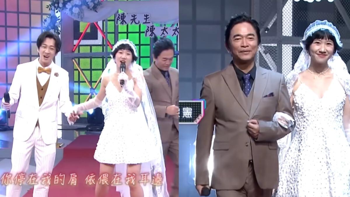 Lulu穿婚紗「吳宗憲牽她走紅毯」婚禮畫面曝光！ 陳漢典大聲告白：我愛妳│TVBS新聞網