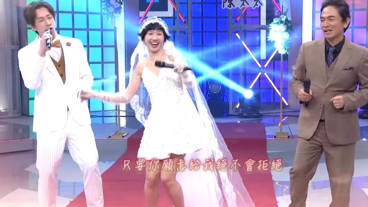 Lulu穿婚紗「吳宗憲牽她走紅毯」婚禮畫面曝光！ 陳漢典大聲告白：我愛妳│TVBS新聞網