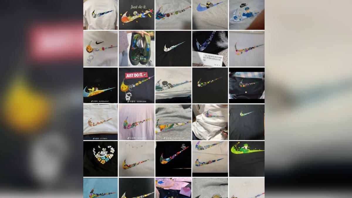 他秀媽媽牌「手縫NIKE包」吸九百萬人讚 釣出官方親自回應│TVBS新聞網