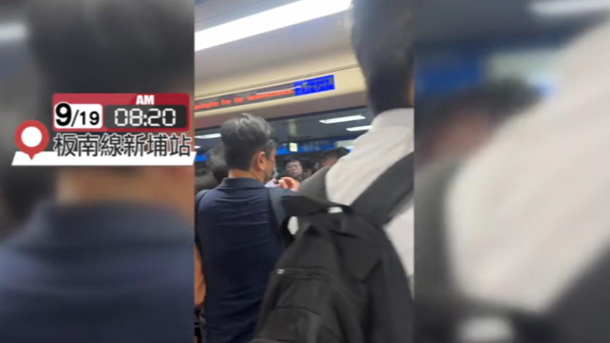 北捷4天內2次異常！新埔站又「門夾異物」 通勤族崩潰│TVBS新聞網