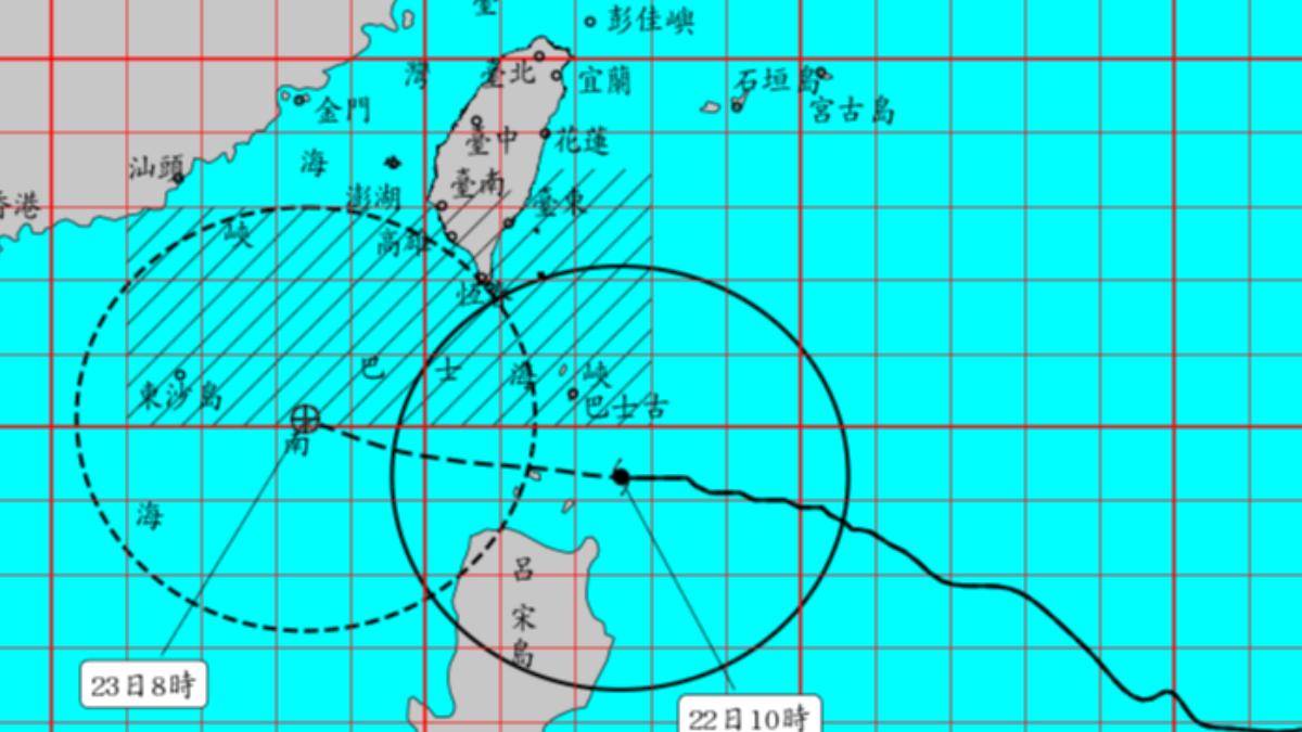 Major typhoon brings heavy rainfall to southern Taiwan│TVBS新聞網