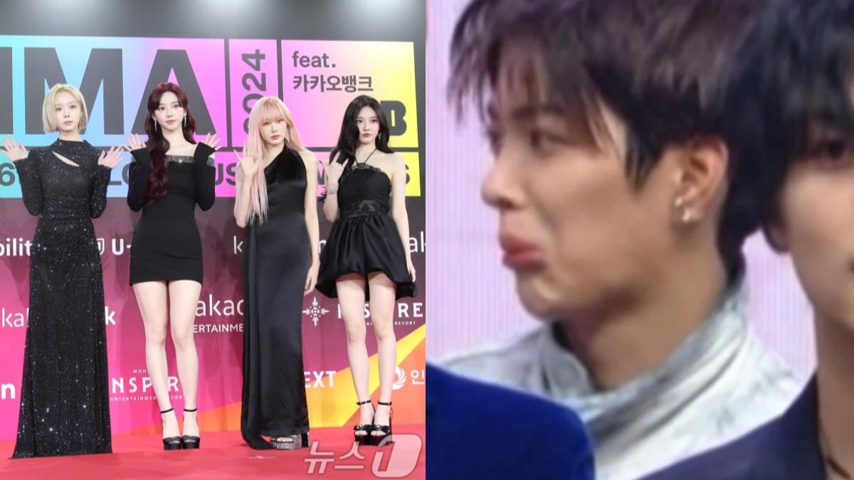 BTS師弟出道就惹議！aespa奪冠他表情失控 服裝「切割」車銀優│TVBS新聞網