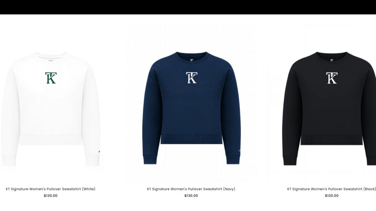 全家都商人！川普孫女白宮前穿個人品牌大學T 一件近4000元 │TVBS新聞網