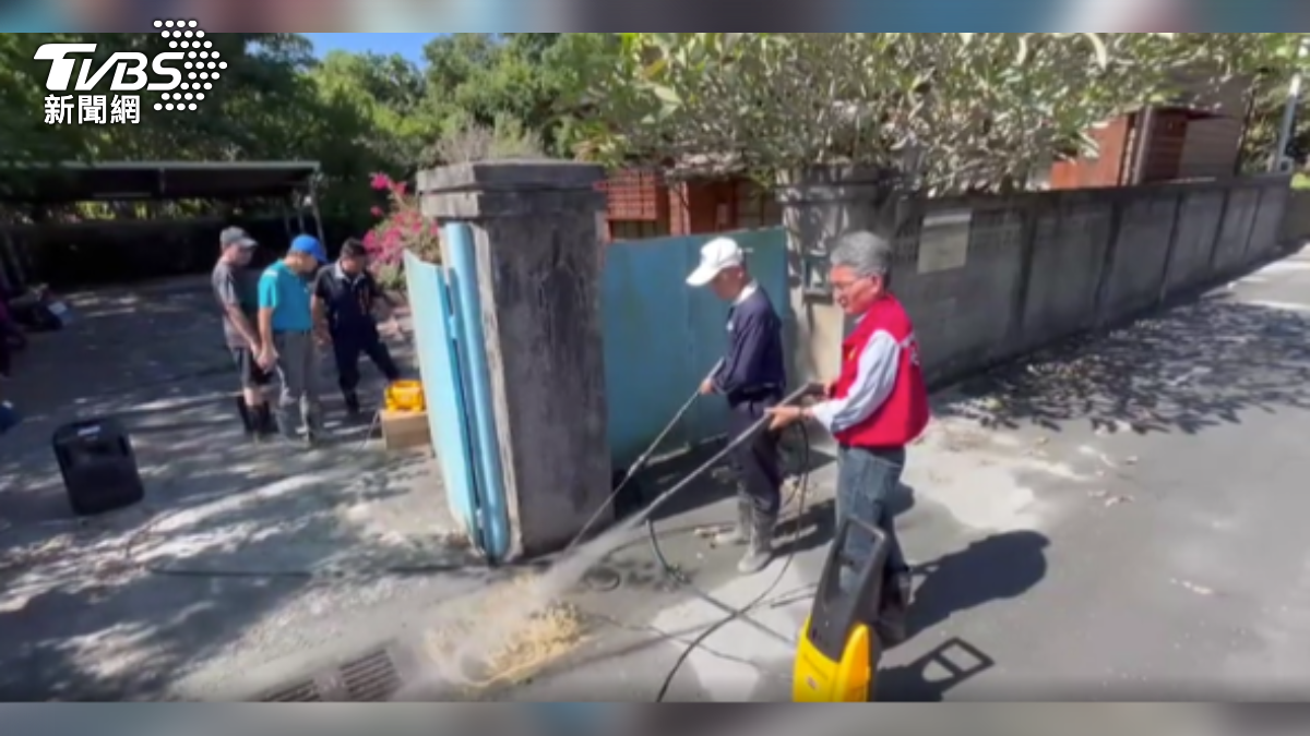 1500台高壓水槍送到了 分配國軍、慈濟、各村│TVBS新聞網