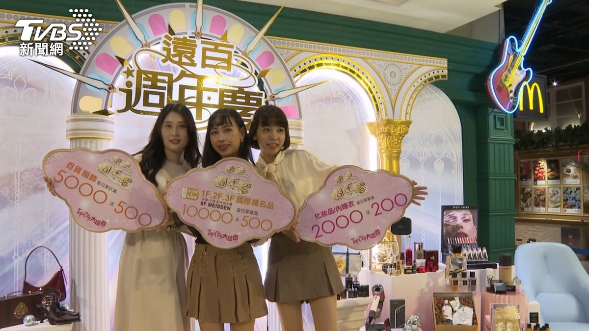 新光三越「店王」回歸了！台中大遠百小編：我們扛了225天 網友笑稱「光百之戀」│TVBS新聞網