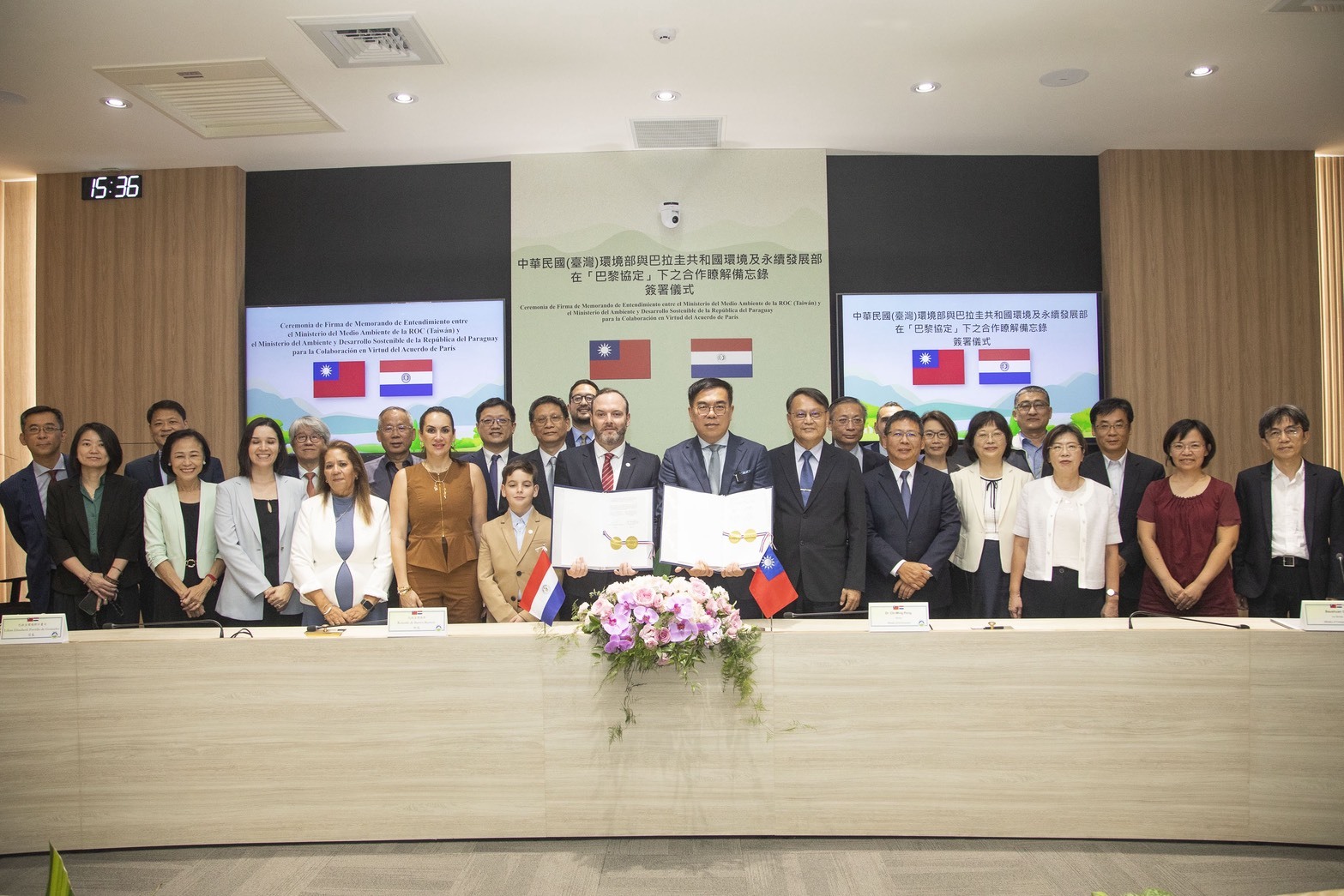 跨越2萬公里 台灣、巴拉圭締結氣候治理MOU│TVBS新聞網