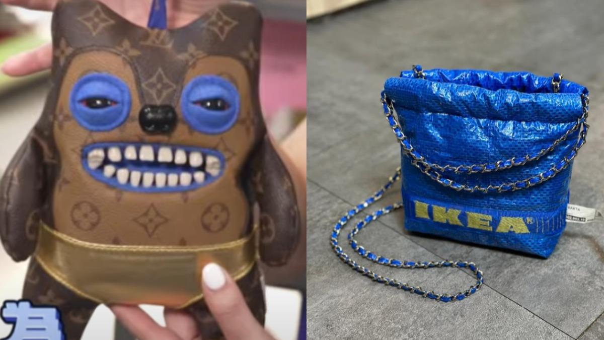 精品大改造！LV老花布變身「牙寶」 IKEA袋竟成香奈兒│TVBS新聞網