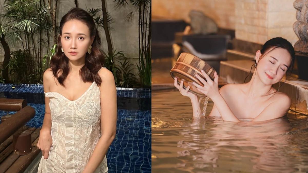 何妤玟私照曝！穿蕾絲內衣倒出驚人深溝 網大讚：完勝一堆小女孩│TVBS新聞網