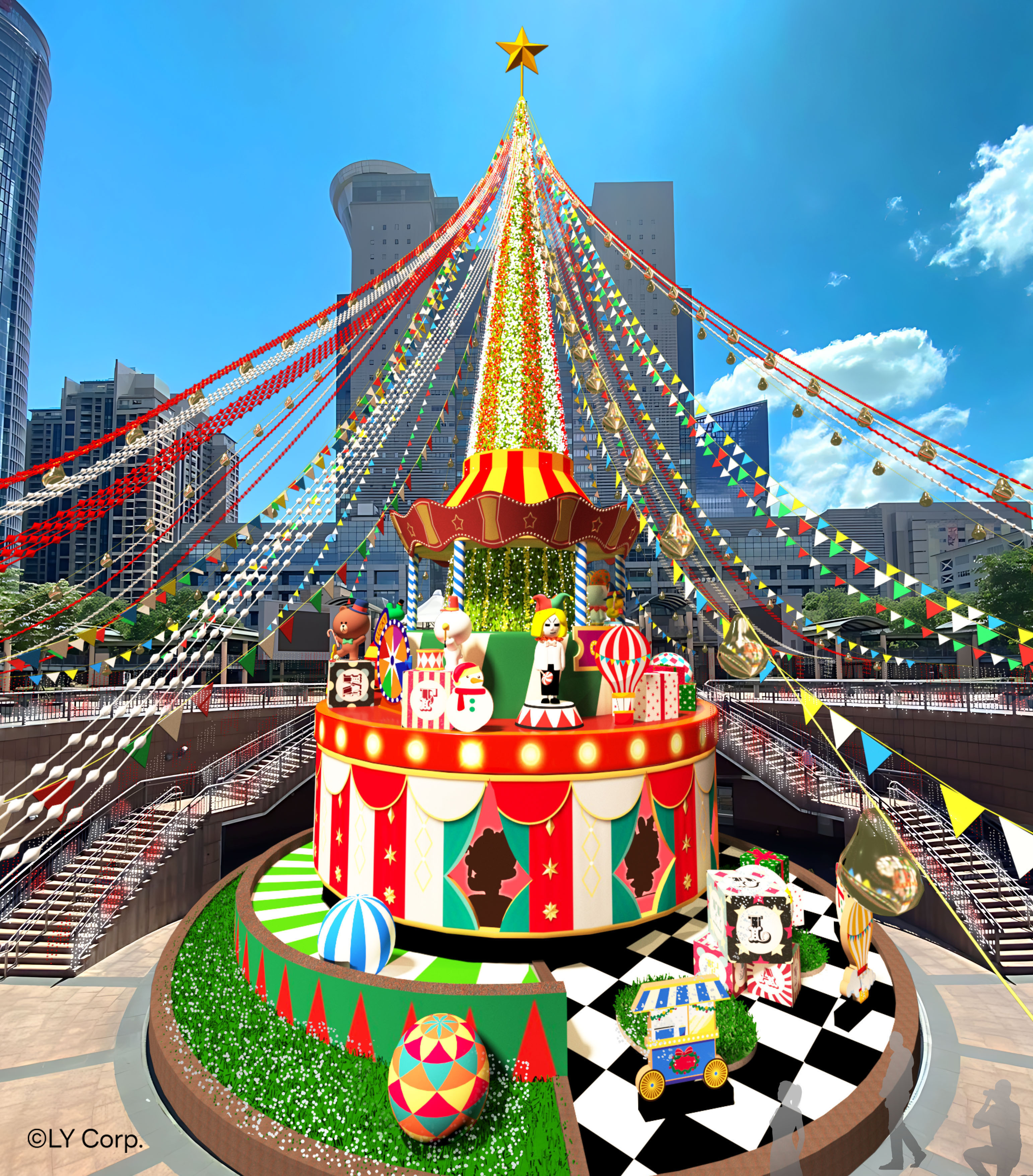 耶誕城新玩法？洪孟楷提參考東京都廳：365天亮起的新北│TVBS新聞網