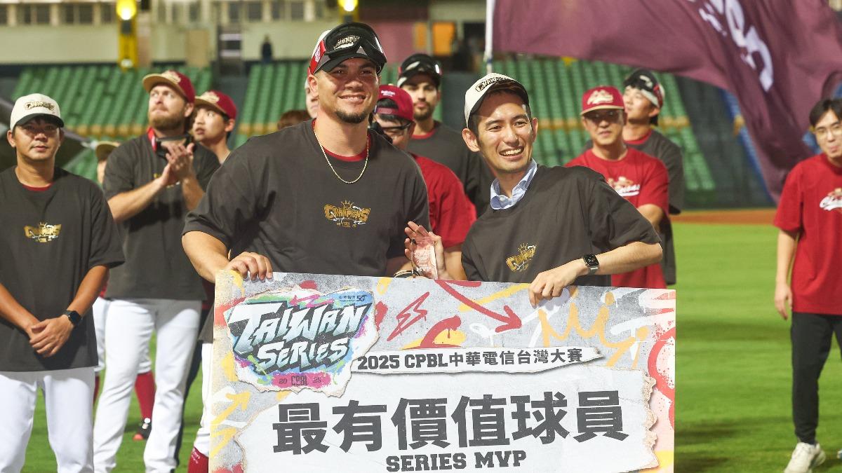 威能帝獲選台灣大賽MVP 直呼「人生最棒賽季」│TVBS新聞網