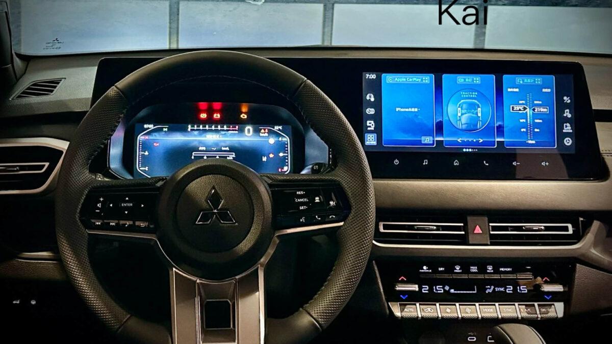 三菱休旅XForce金屬藍配LED造型曝光 下週開放預購│TVBS新聞網