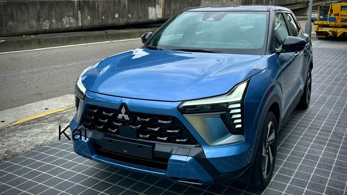 三菱休旅XForce金屬藍配LED造型曝光 下週開放預購│TVBS新聞網