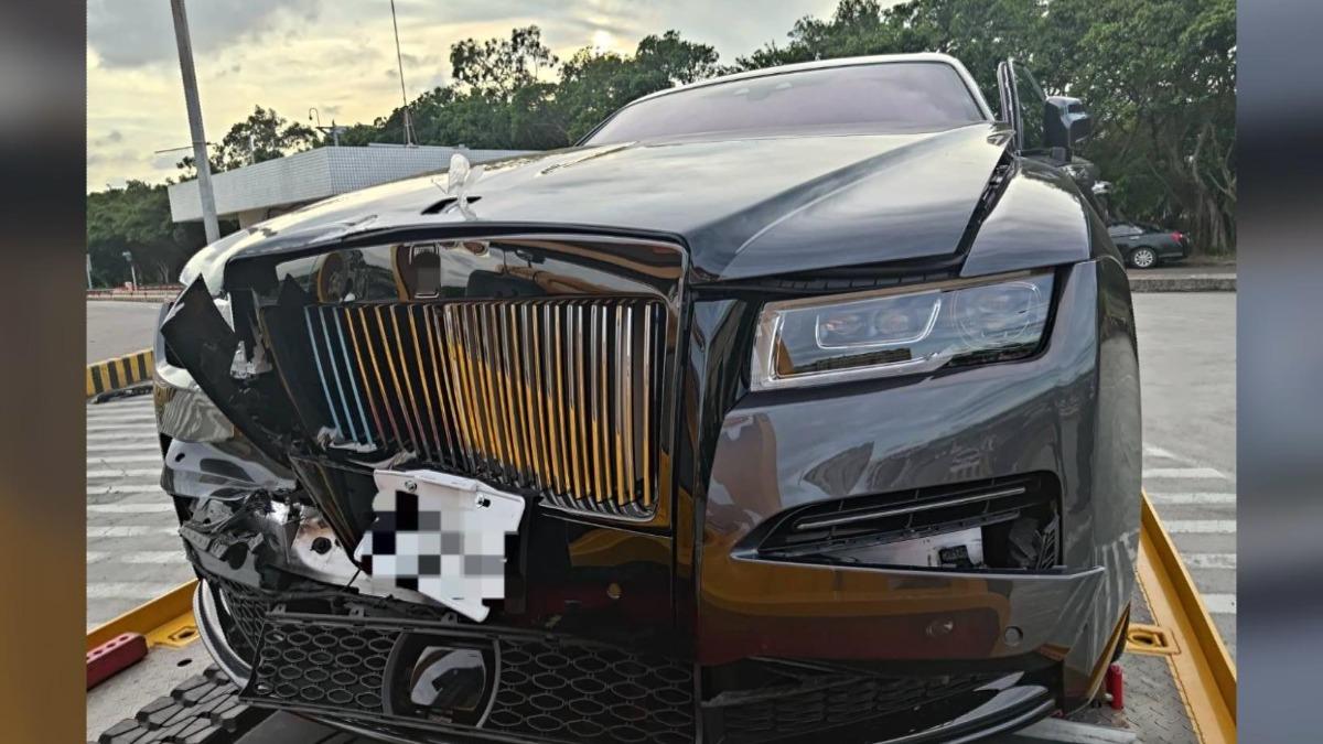 勞斯萊斯千萬名車撞凹！司機接老闆途中追撞 修車費「嚇壞人」│TVBS新聞網