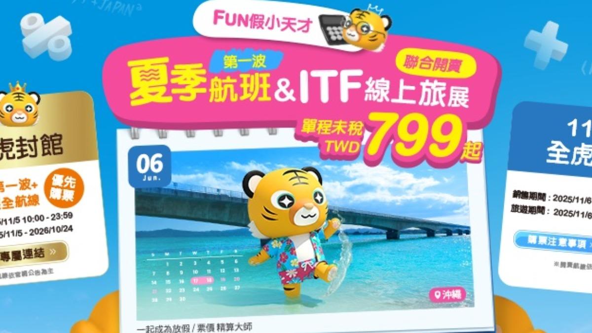 799便宜機票來了！虎航夏季航班十點開賣 普發滿萬換5百回饋│TVBS新聞網