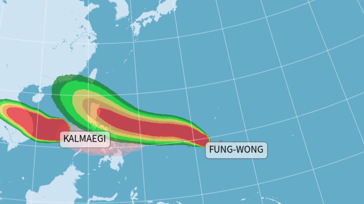 Typhoon Fung-wong forms, threatens Taiwan next week│TVBS新聞網