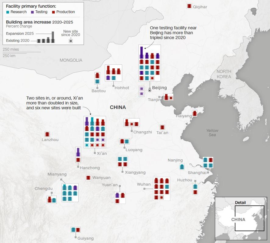 中國軍備不停歇！CNN曝衛星照「飛彈基地暴增」：能襲擊台灣任一處│TVBS新聞網