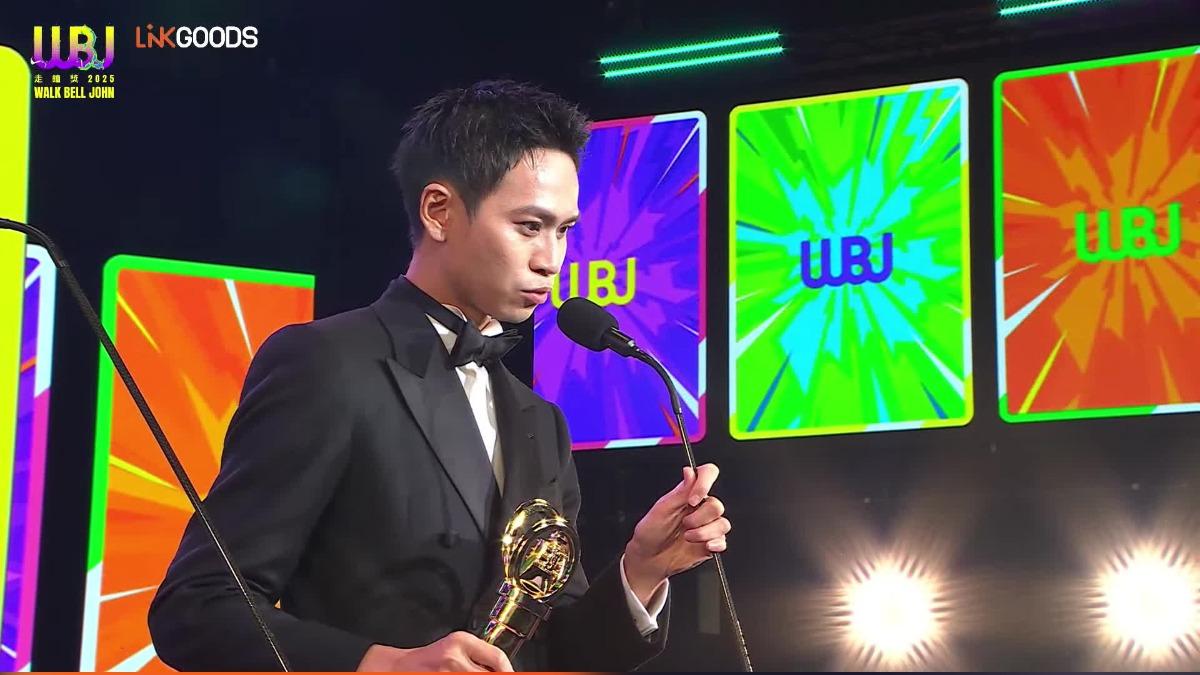 Andy走鐘獎上台了！哽咽「我媽說別害人」 孫生、蘿拉典禮全中箭│TVBS新聞網