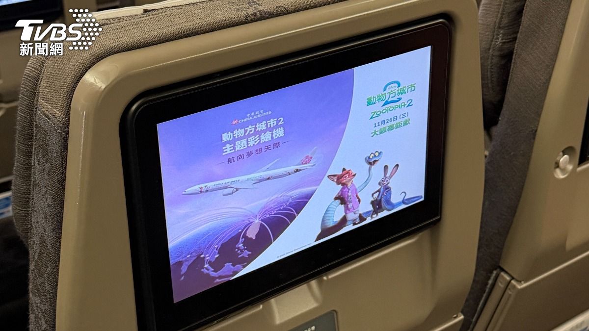 開箱／華航動物方城市彩繪機亮相 超萌機上用品、週邊曝│TVBS新聞網