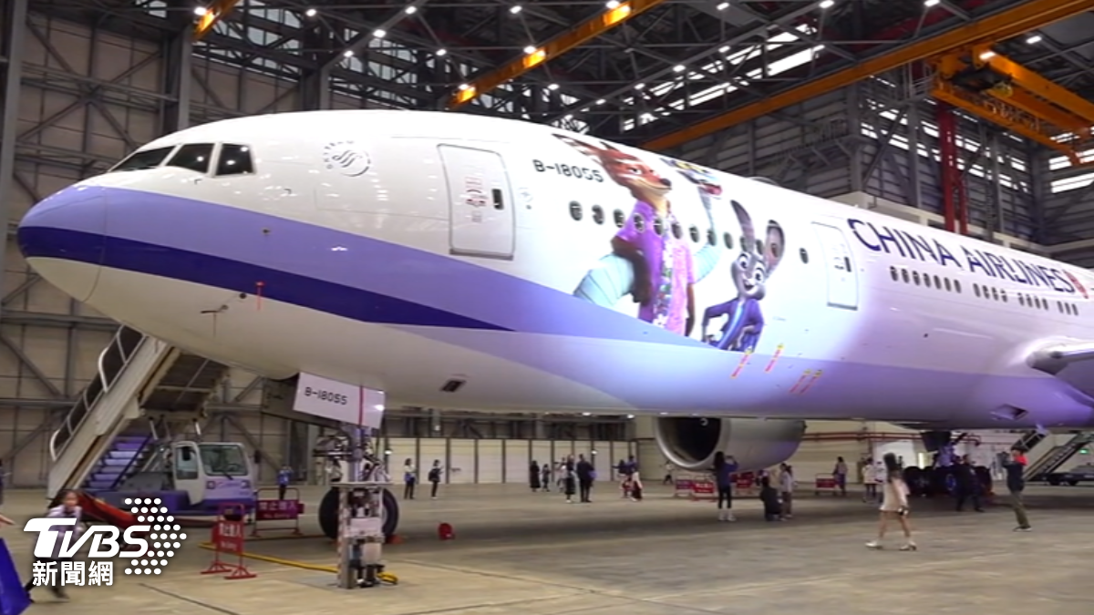 胡尼克、哈茱蒂陪你飛！首架「迪士尼彩繪機」亮相│TVBS新聞網