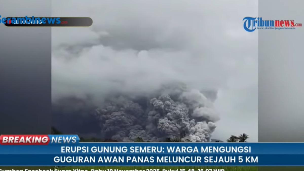 印尼火山爆發！噴煙衝2000米高空 日氣象廳：若有海嘯晚間抵沖繩│TVBS新聞網