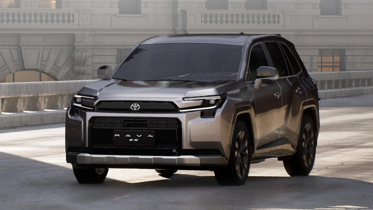 一汽豐田發表第6代RAV4 內裝配備15.6吋中控螢幕│TVBS新聞網