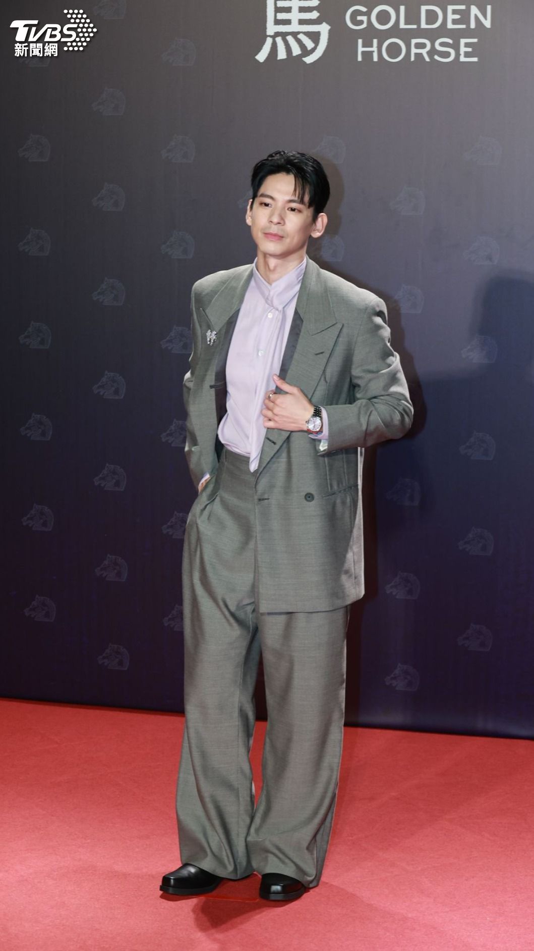 金馬62／林柏宏千萬珠寶上身「許願頒給自己」 喊話：好想看TWICE│TVBS新聞網