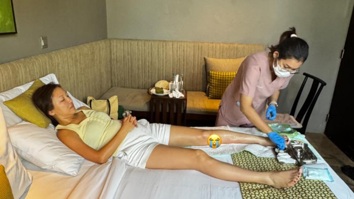 女CEO峇里島旅遊驚魂！岳啟儒踩空卡石縫半小時 出動電鑽救援│TVBS新聞網