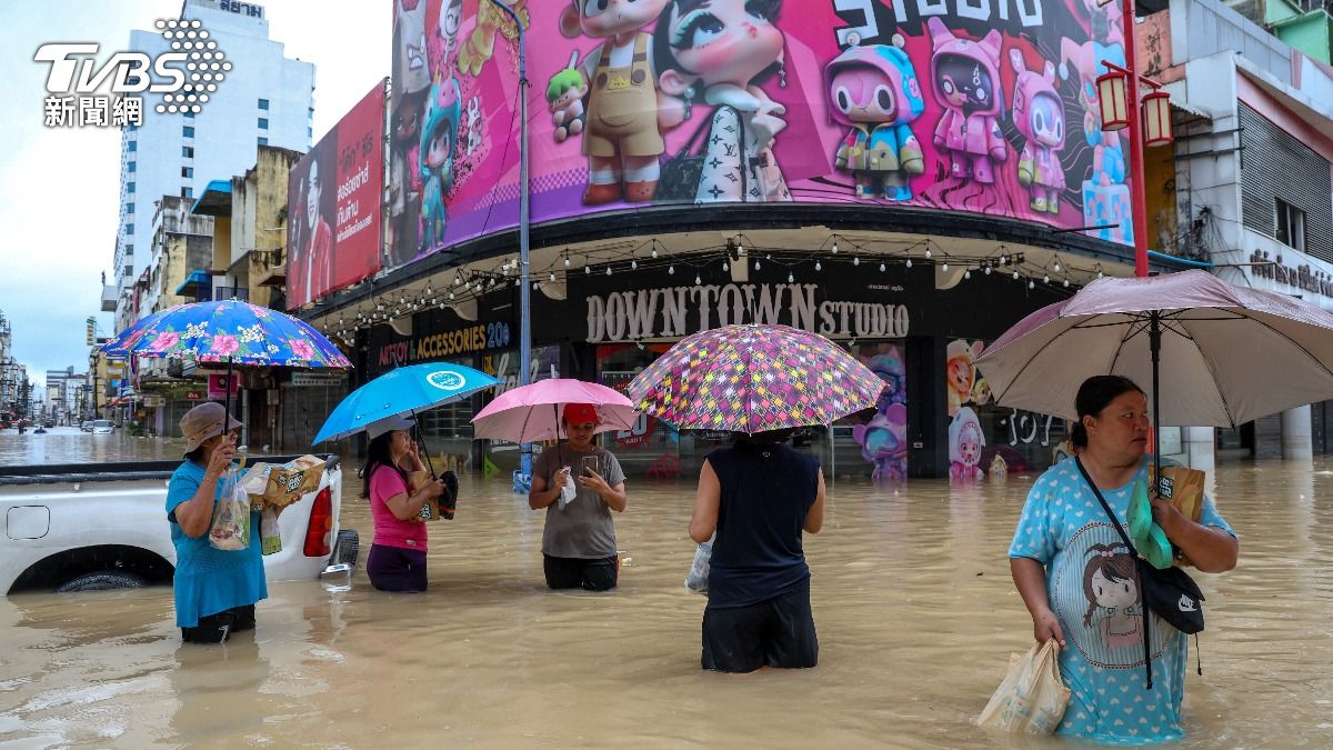 3天降雨近600mm 泰國南部暴雨、重創臺商│TVBS新聞網