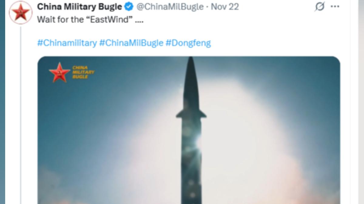 亮出東風洲際彈武嚇！ 共軍嗆台日「戰爭爆發這就是答案」│TVBS新聞網