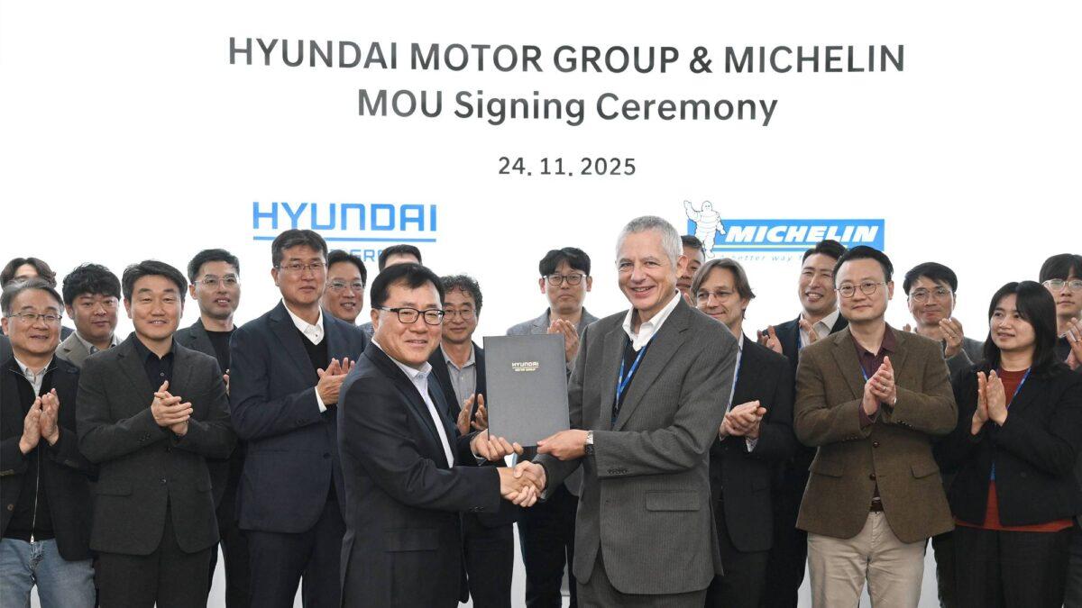 現代集團攜米其林推動革新！聚焦超低滾阻輪胎、高性能操控科技│TVBS新聞網