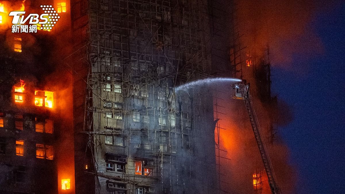 不斷更新／香港大埔宏福苑5級惡火》死亡數攀升「累計55死」 72人送醫搶救│TVBS新聞網