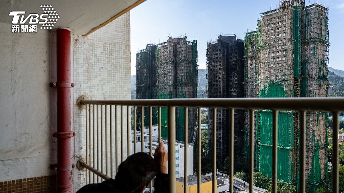 宏福苑格局釀禍！ 建築中間內凹 日專家：火如煙囪竄燒│TVBS新聞網