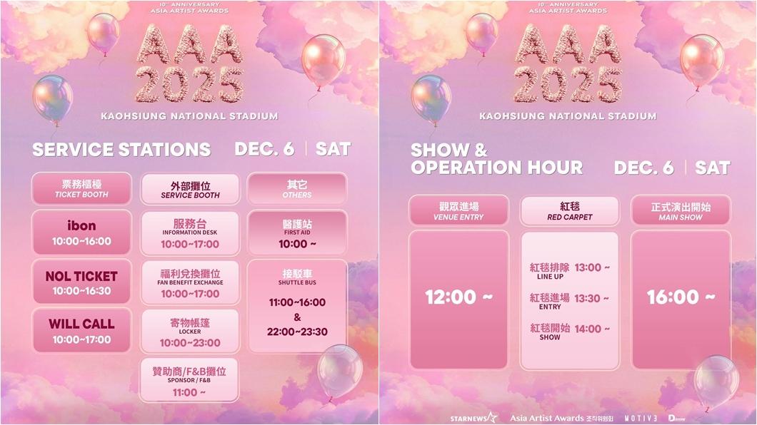 AAA頒獎典禮2025直播線上看》最新陣容名單！座位圖與流程曝│TVBS新聞網