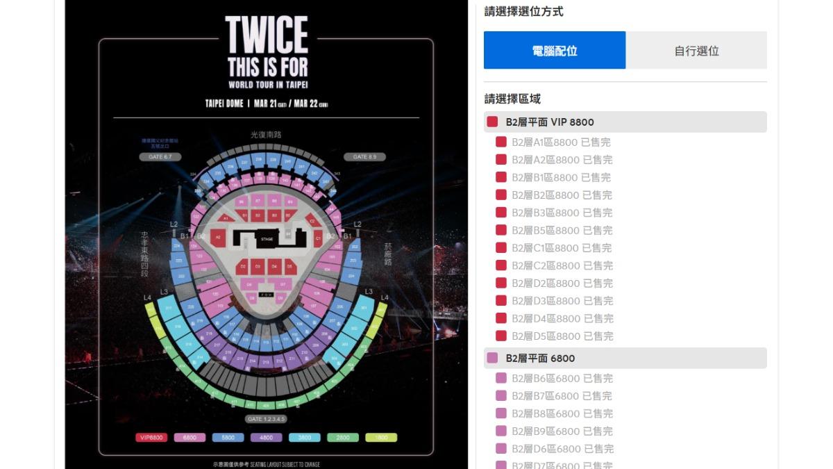 TWICE演唱會台北場「3分鐘完售」！歌迷崩潰：一點進去就沒了│TVBS新聞網