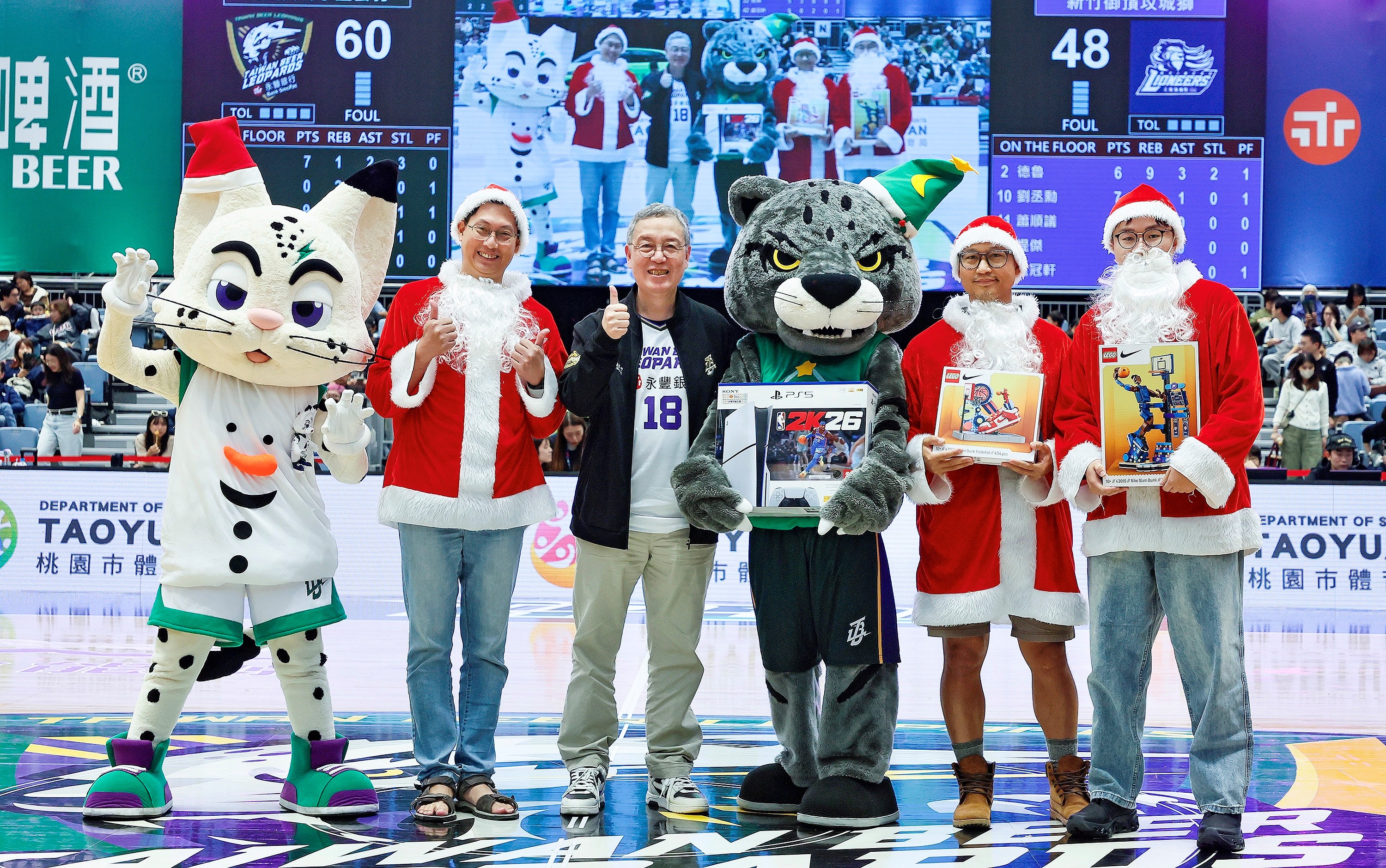 永豐雲豹主題日 萬名球迷歡慶連勝 迎聖誕月Make Ai Wish 中場挑戰放送超人氣電玩│TVBS新聞網