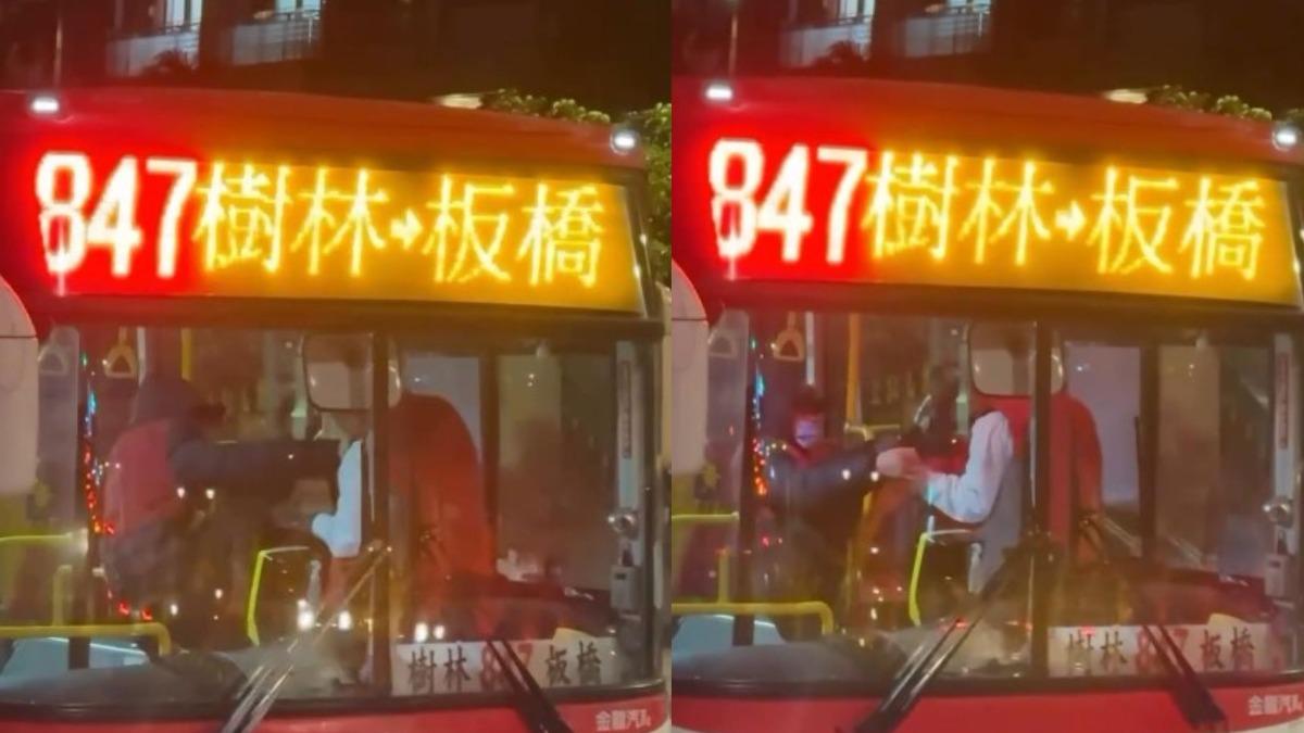 板橋公車變擂台！82歲翁「連環18拳」灌爆 司機抱腿反制│TVBS新聞網