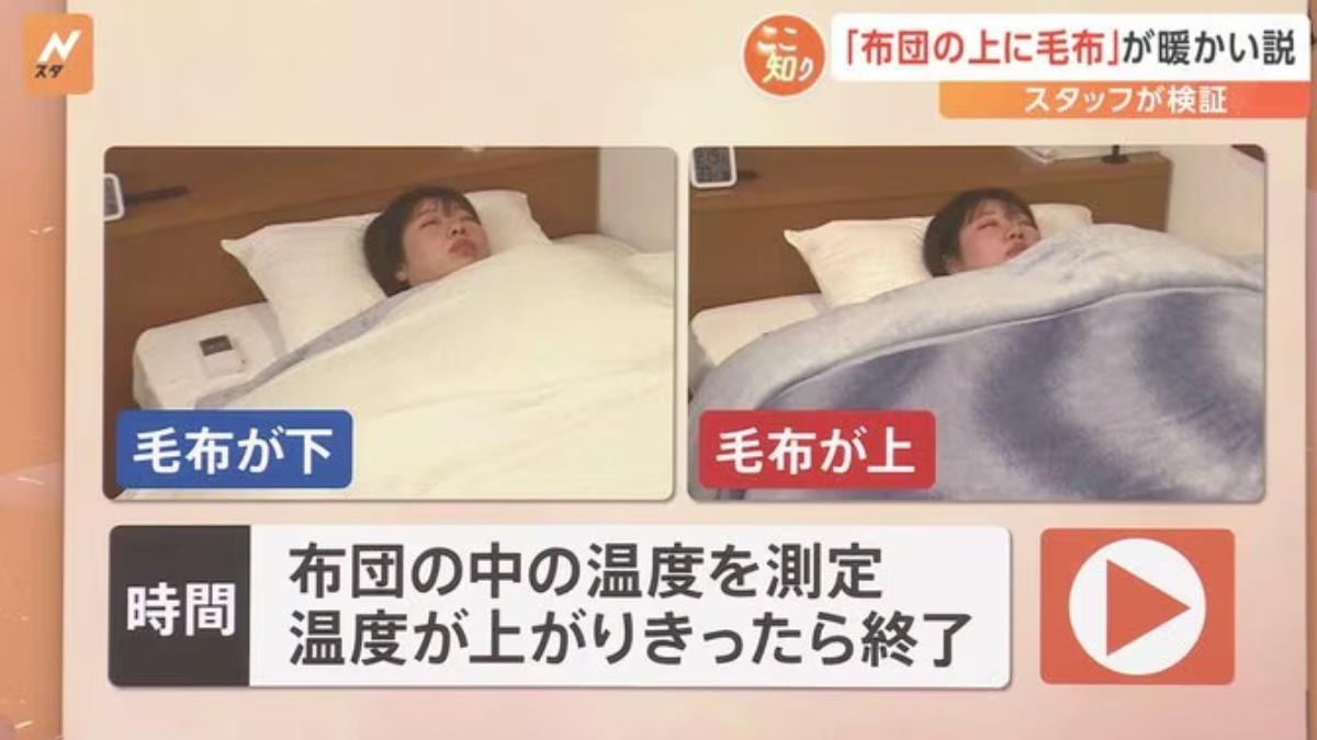 先蓋毛毯還棉被？日媒揭「三明治蓋被法」 被窩鎖熱升溫10.2度│TVBS新聞網