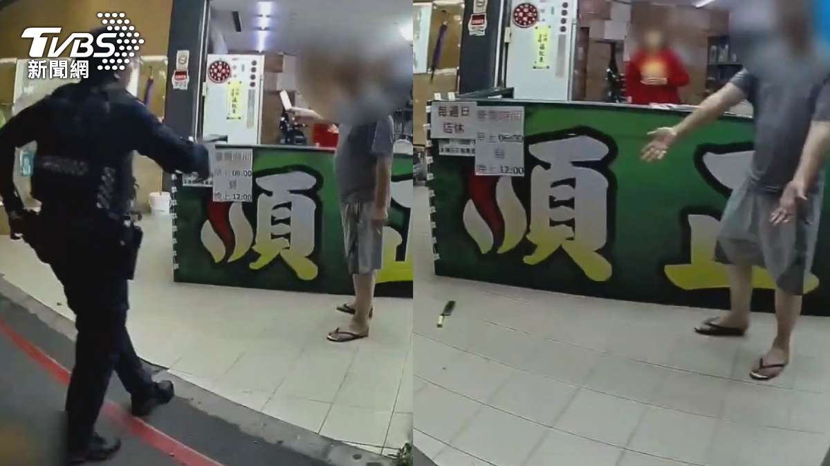 好鬧！ 想賒100元檳榔遭拒 熟客揮菜刀喊搶劫遭壓制│TVBS新聞網