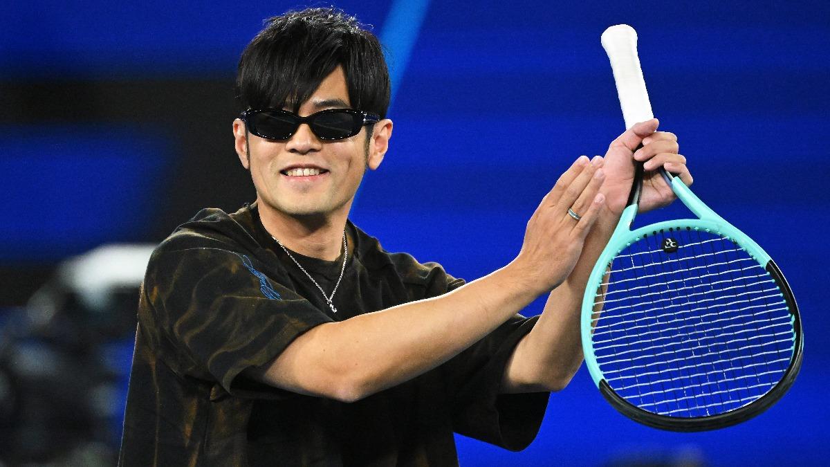 周杰倫澳網趣味賽「不到100秒」遭一球斃命 國籍標CHN引熱議│TVBS新聞網