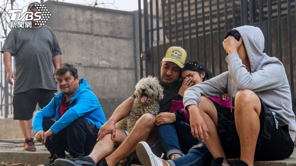 智利野火連燒三天 18死5萬人疏散 病人坐輪椅逃│TVBS新聞網