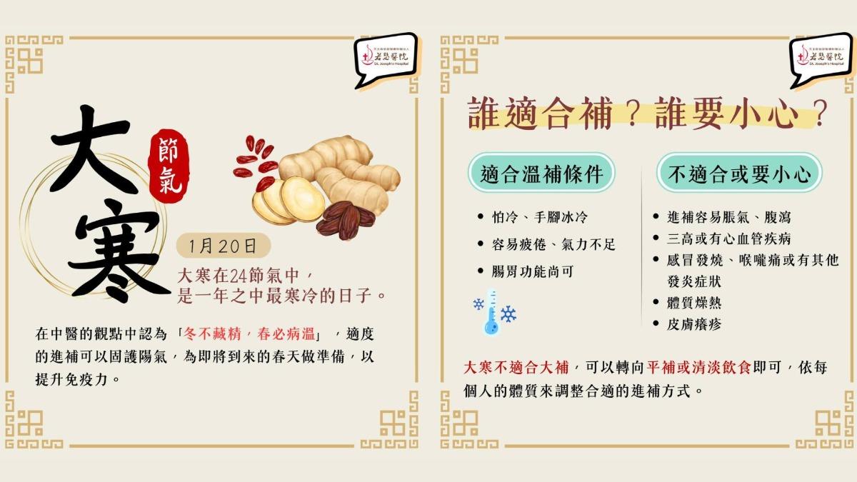 大寒不等於要大補 醫建議這五類人「避免上火」補不得│TVBS新聞網