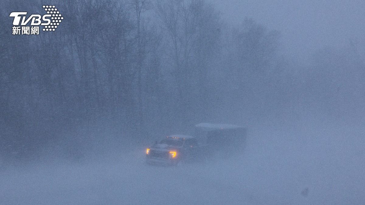 體感溫度-45℃！低溫、大雪、冰凍 美國最猛風暴帶「三重苦」│TVBS新聞網