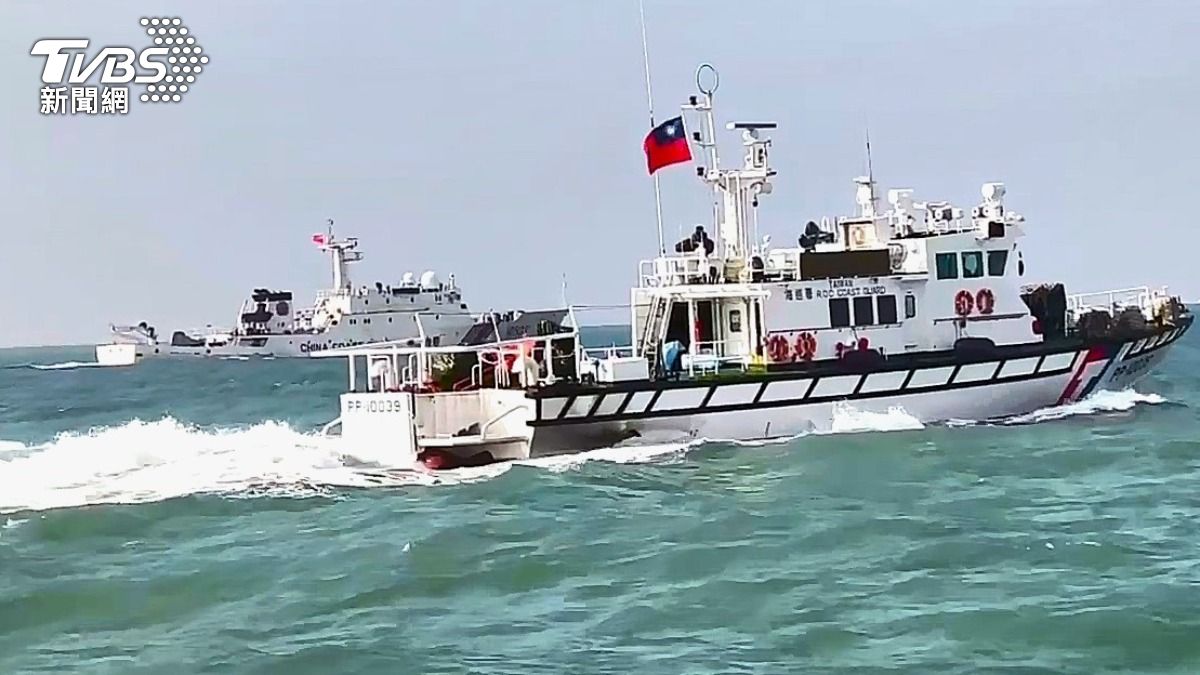 安全遭威脅？ 陸海警船闖金門喊「危險」 與海巡對峙2小時│TVBS新聞網